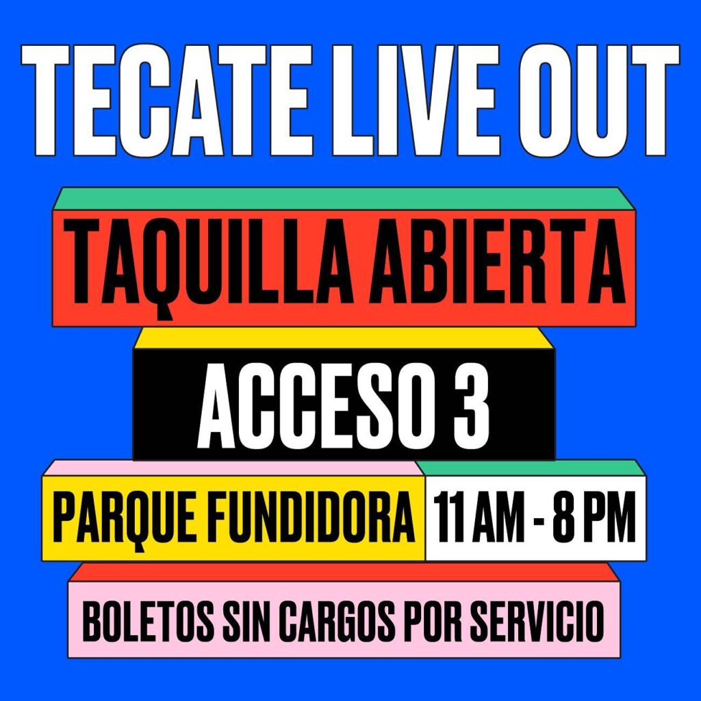 Tecate Live Out 2022 – Mapa, Horarios, Playlist y Actividades - Rutas Alternas